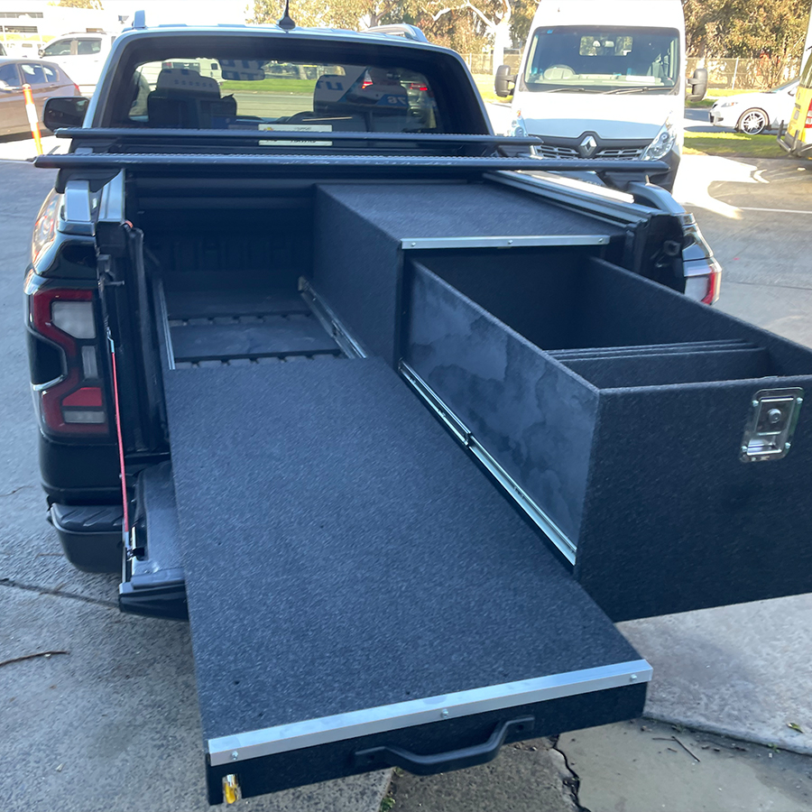 Custom Camper Ute & 4WD Conversions Melbourne | Van Drawers